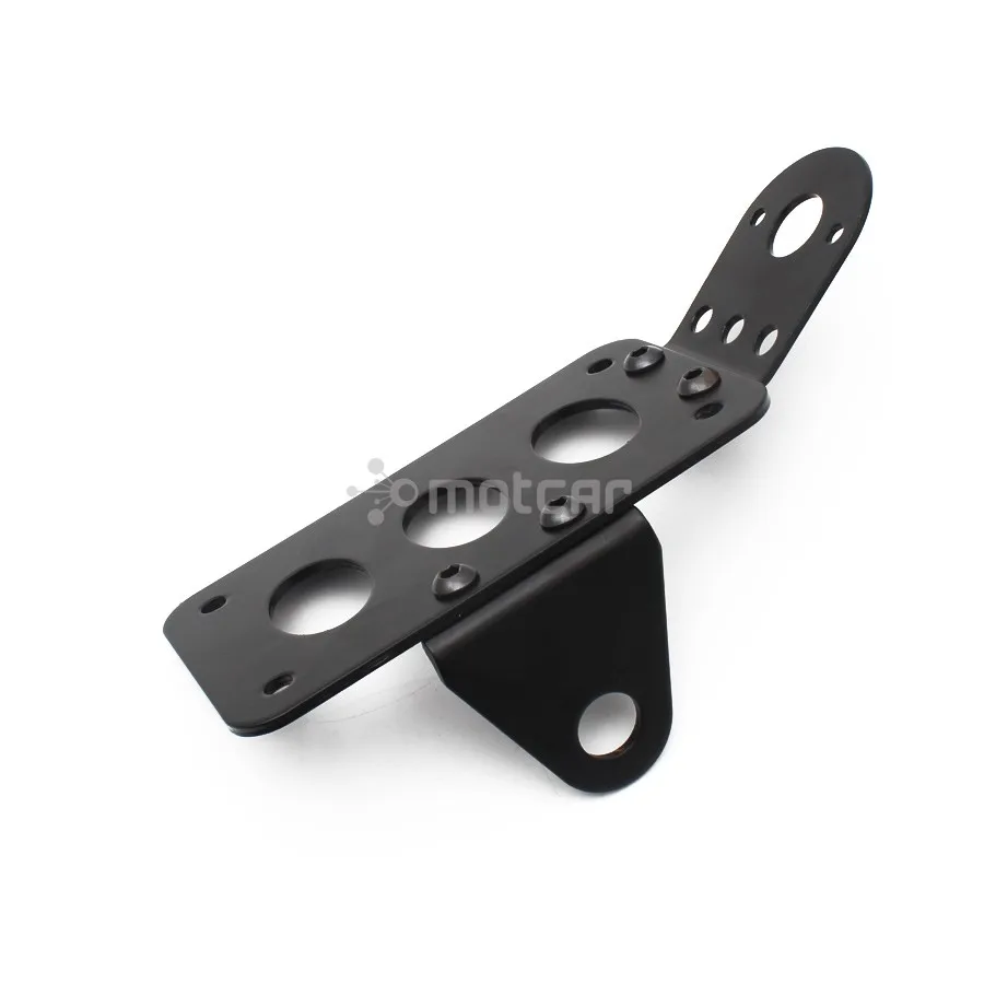 Side Mount Black Motorcycle License Plate Number Plate Bracket For ...