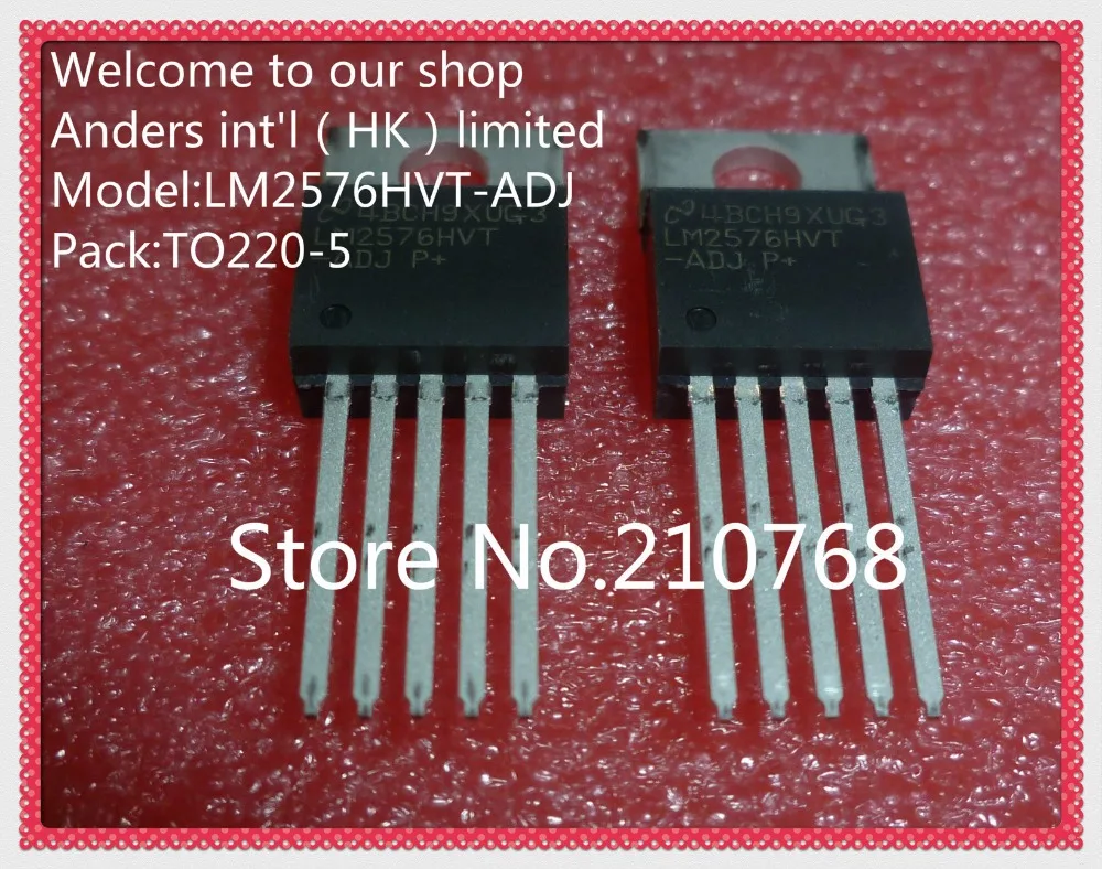 50 unids/lote LM2576HVT ADJ LM2576HVT LM2576 TO220 5|nsc|nsc silver - AliExpress