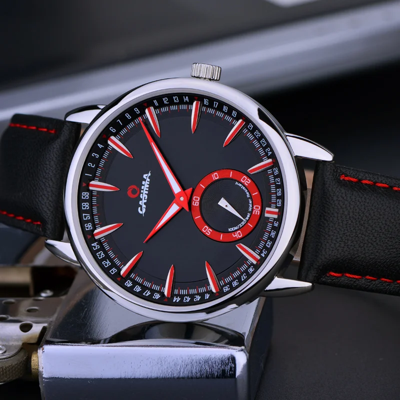 Mode classique casima sport hommes montre de luxe multi-fonction ...