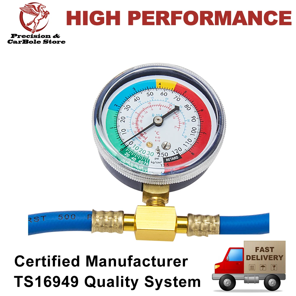 CarBole 1/2 ACME R134a Recharge Measuring Hose Air Conditioning ...