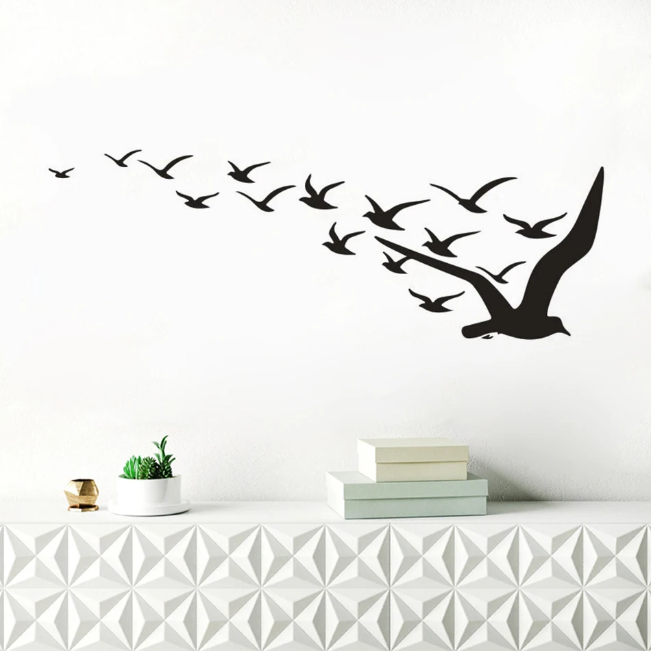 Birds Flying Wall Decal