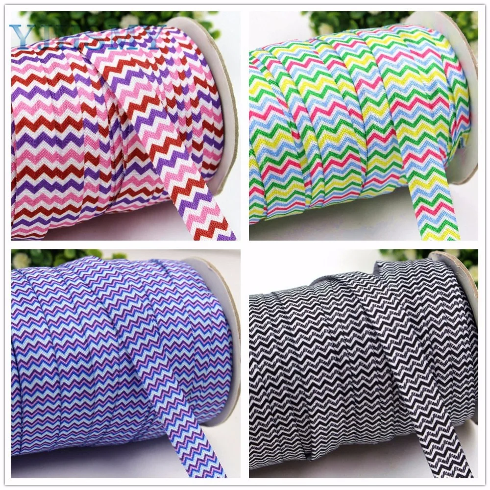 YJHSMY E 17526 431,16 mm 10 yards ripple print printing elasticity ...