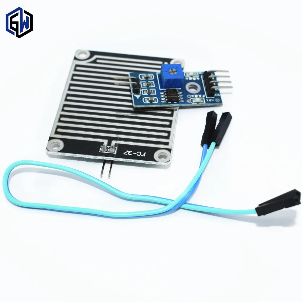 10pcs Rain Weather Module Raindrops Detection Sensor Moduel Humidity Condensation Sensor Frost