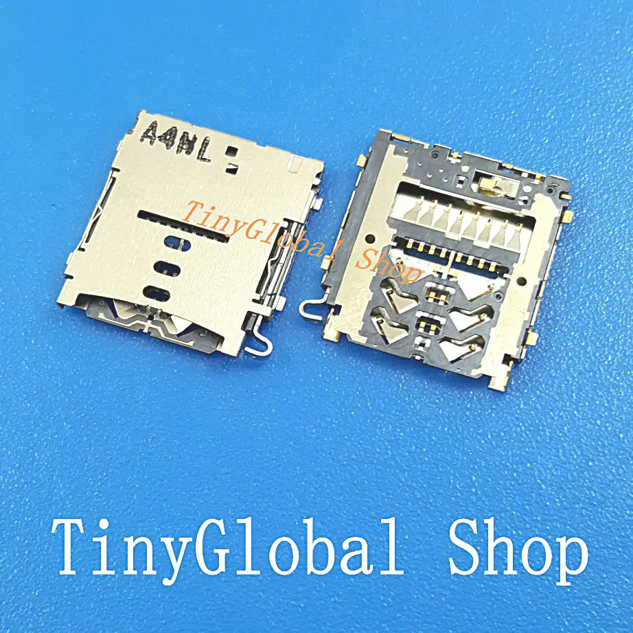 Xge New Sim Card Sd Tf Card Reader Socket Connector Slot Replacement