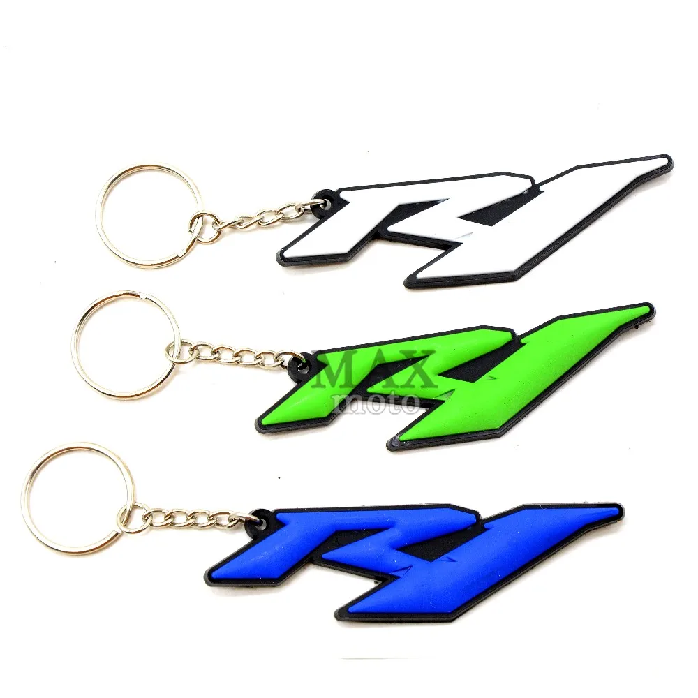 3 colors optional motorbike accessories 3D soft rubber motorcycle key ...