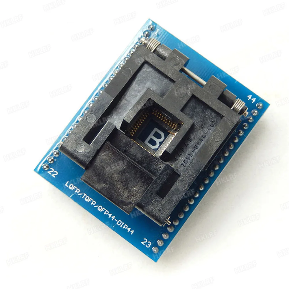 TQFP44 к DIP44/LQFP44 к DIP44 программист адаптер гнездо для RT809H и TNM5000 программист и ...