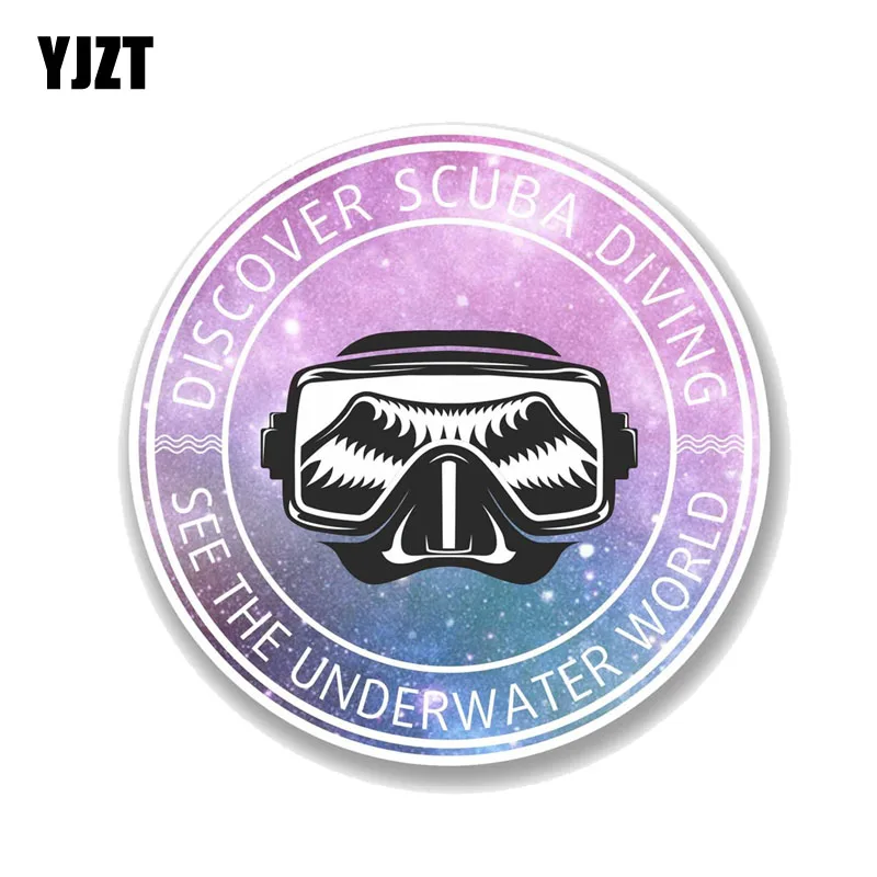 YJZT-13CM-13CM-Scuba-Diver-Diving-Fun-Club-PVC-Motorcycle-Car-Sticker ...