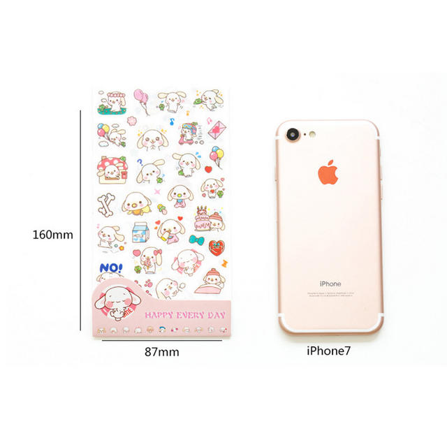 Dog PVC paper sticker