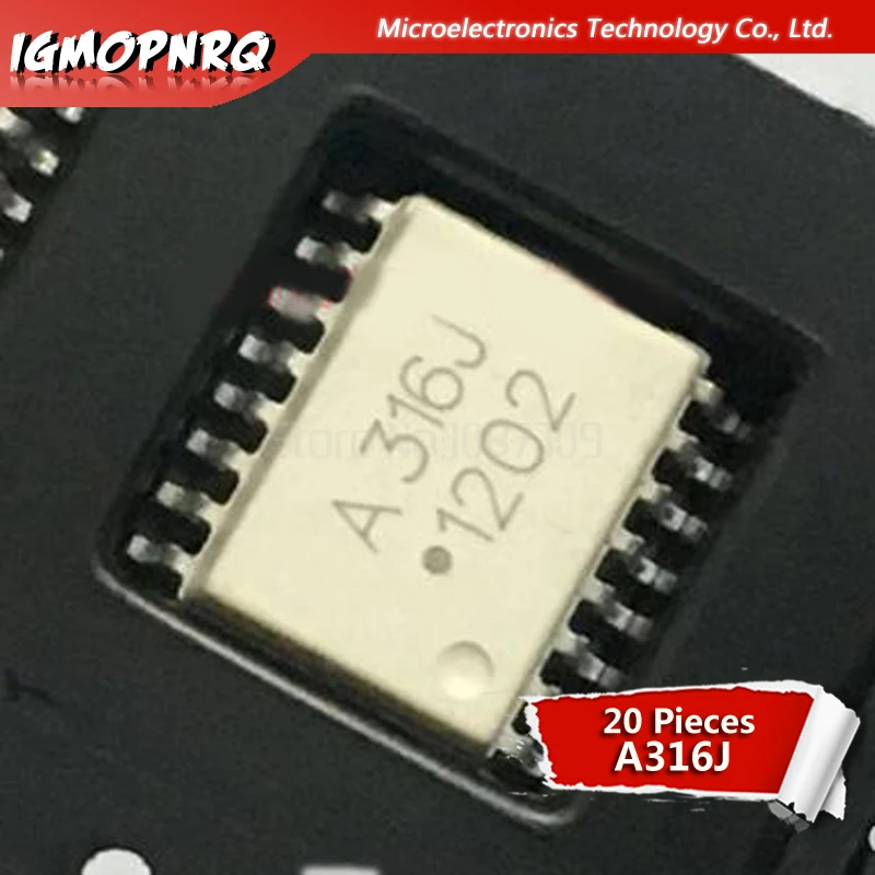 20pcs A316j (hcpl-316j) 316j Patch New Original - Integrated Circuits - AliExpress
