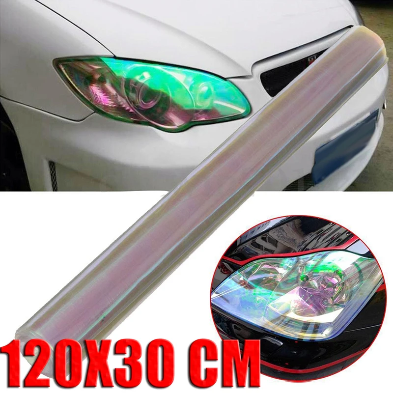 Mayitr 120*30cm Transparent Car Styling Headlight Film Stickers for Car ...