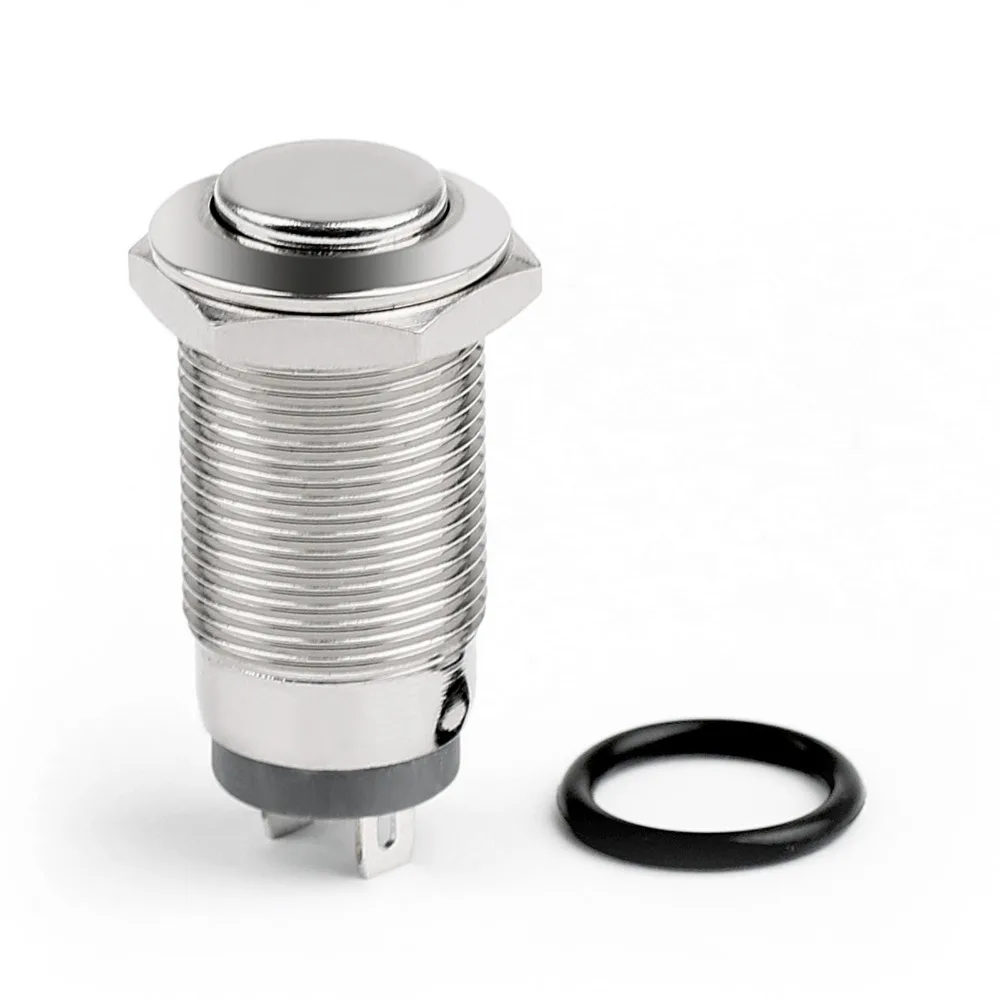 Aliexpress.com : Buy Areyourshop 2 Pin 12mm 36V 2A Metal Push Button ...