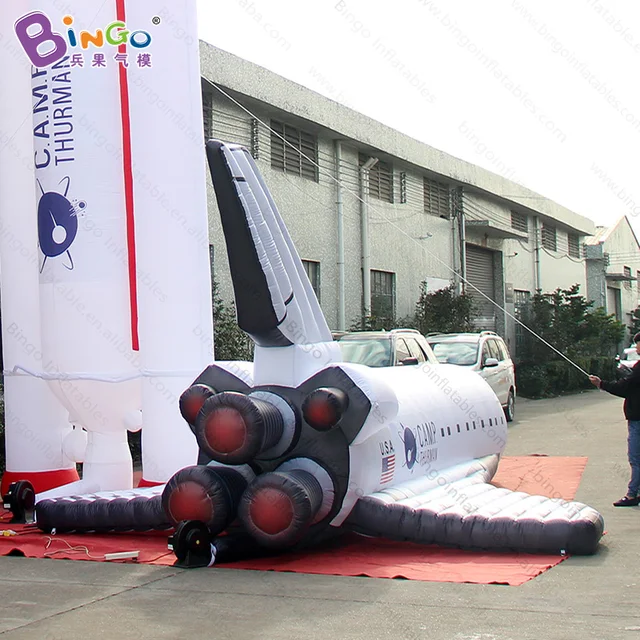 8 meters Length Giant Inflatable Aerospace Plane, Inflatable Spaceship ...