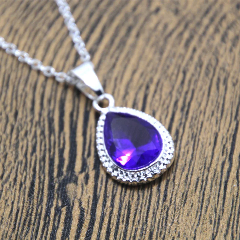 12pcs/lot Sofias Amulet Princess Necklace Purple Red Pink Blue ...
