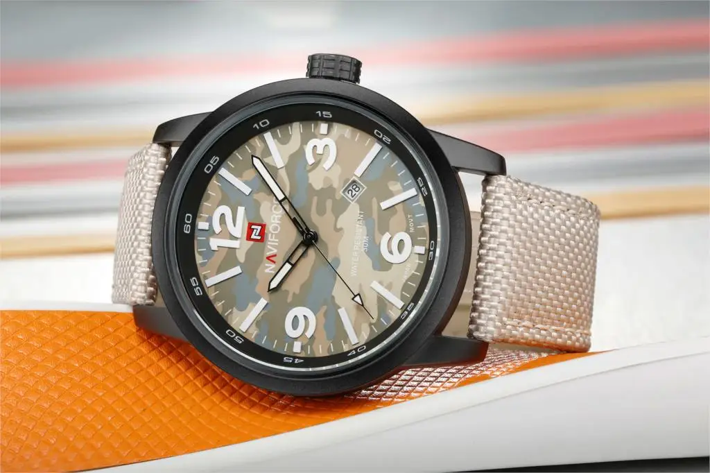 Luxury Army Military Style Quartz Wristwatch