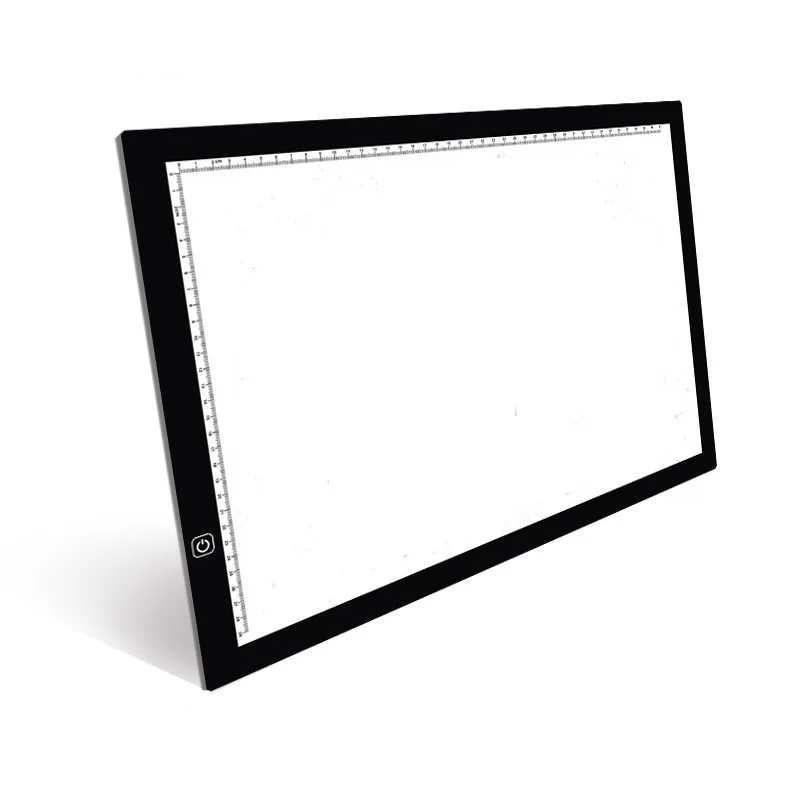 2019 A3 Led Light Pad With Scale Led Drawing Board Copy Tablet USB ...