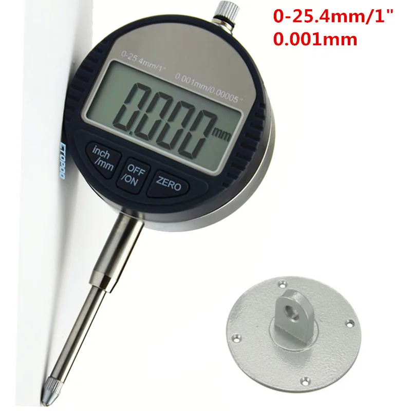 0-12-7mm-0-25-4mm-0-001mm-digital-anzeige-Elektronische-Mikrometer ...