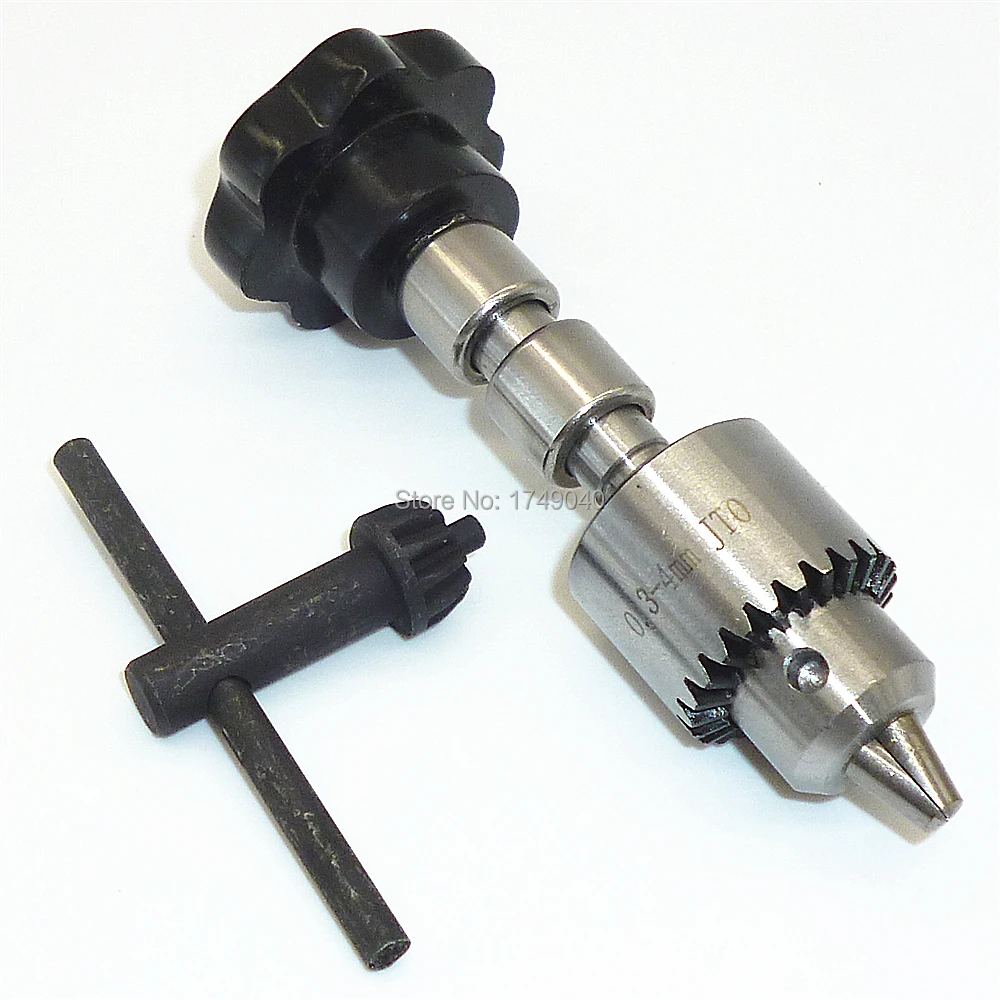 Manual Hand Drill Swivel Head Pin Vise Chuck Clamping Range 0.3 4mm W ...