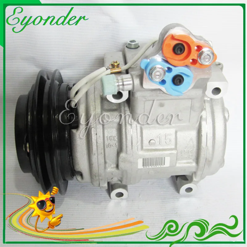 10pa15c Ac A/c Conditioner Cooling Compressor For Mitsubishi Pajero ...