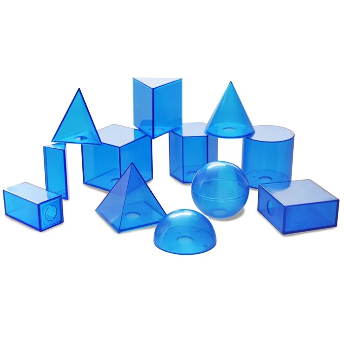 Kids Toys Educational Toy Montessori Geometric Solid Learning Aid Toy ...