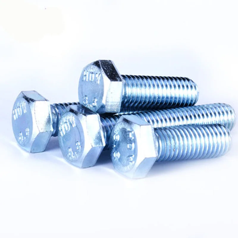 M5 External Hex Screw Hexagonal Bolts All Thread Screw Galvanized 8.8 ...
