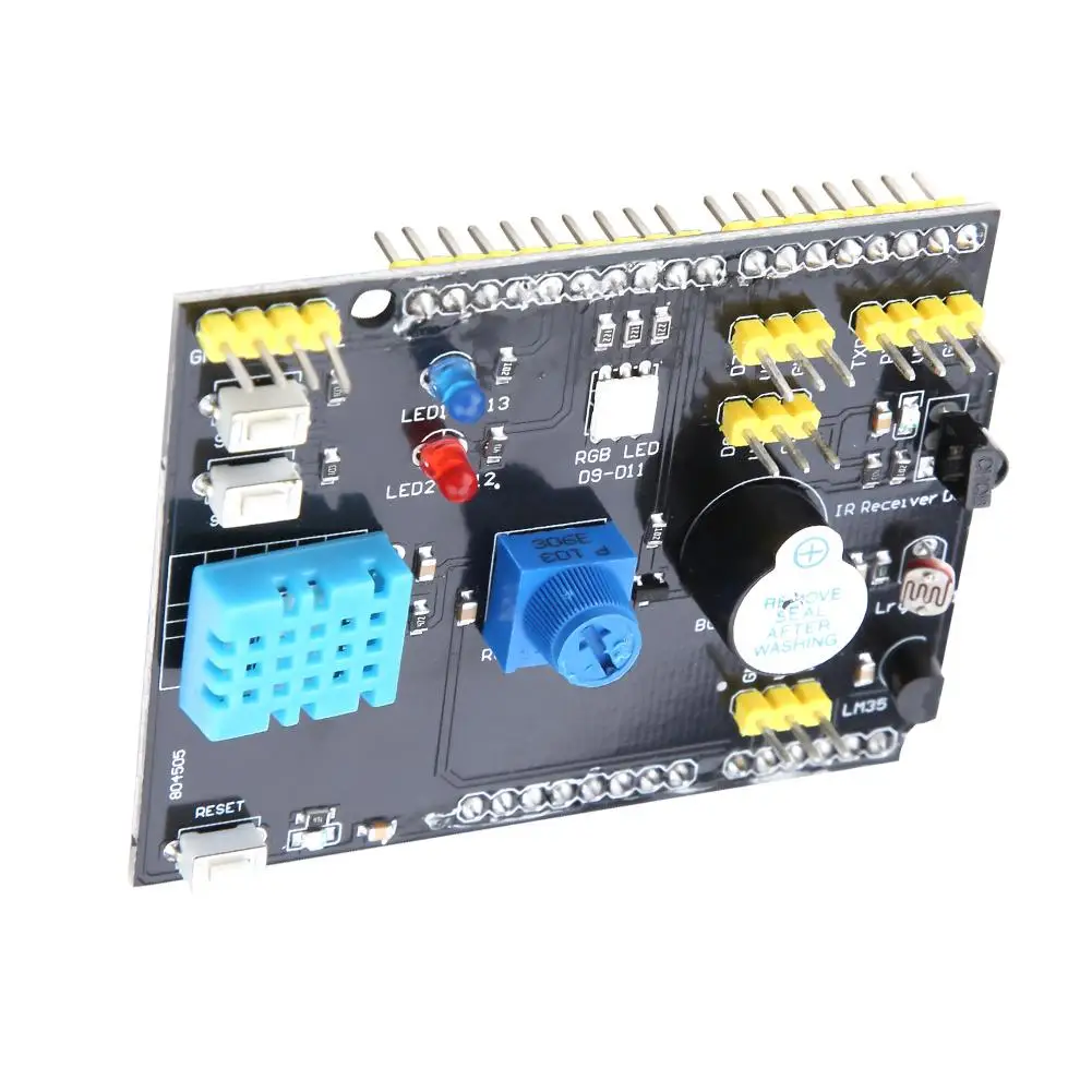 9 in 1 Multifunction Expansion Board - I2C, TTL.