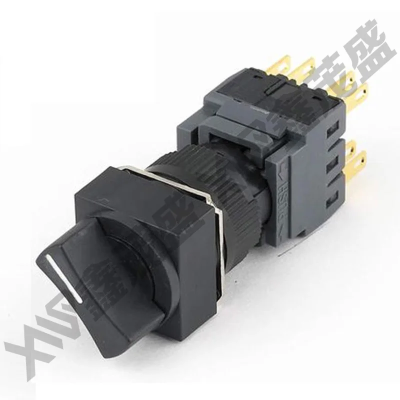 16mm square head 2 Positions 3NO3NC Maintained Select Selector Switch ...