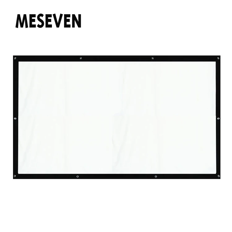 200" 4:3 Super Bright Projector Screen for Presentation Powerpoint ...