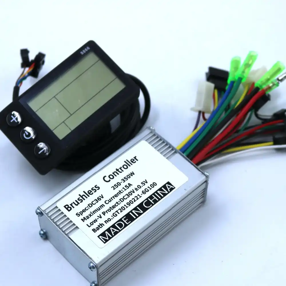 LCD DISPLAY 866+BLDC controller 24v36v48v60v for electric bike scooter ...