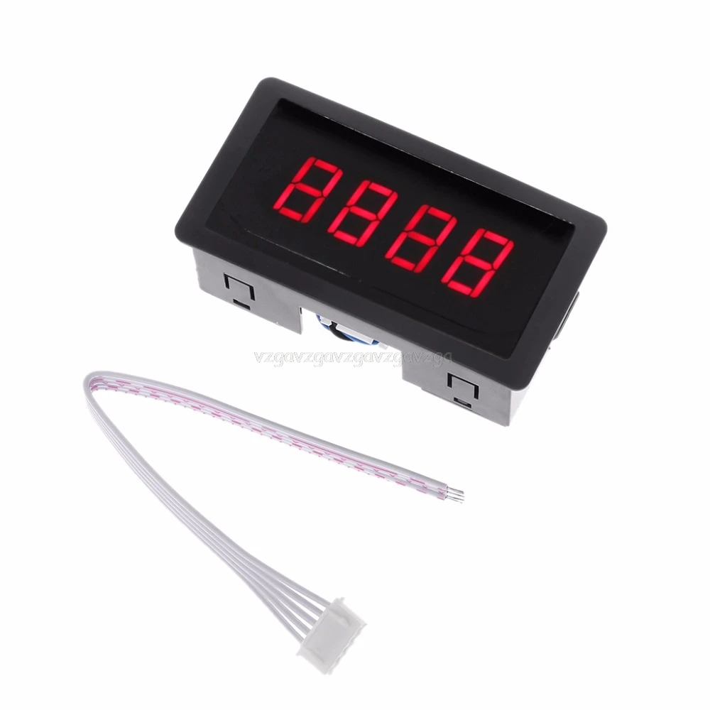 Digital Counter DC LED 4 Digit 0 9999 Up/Down Plus/Minus Panel Counter ...