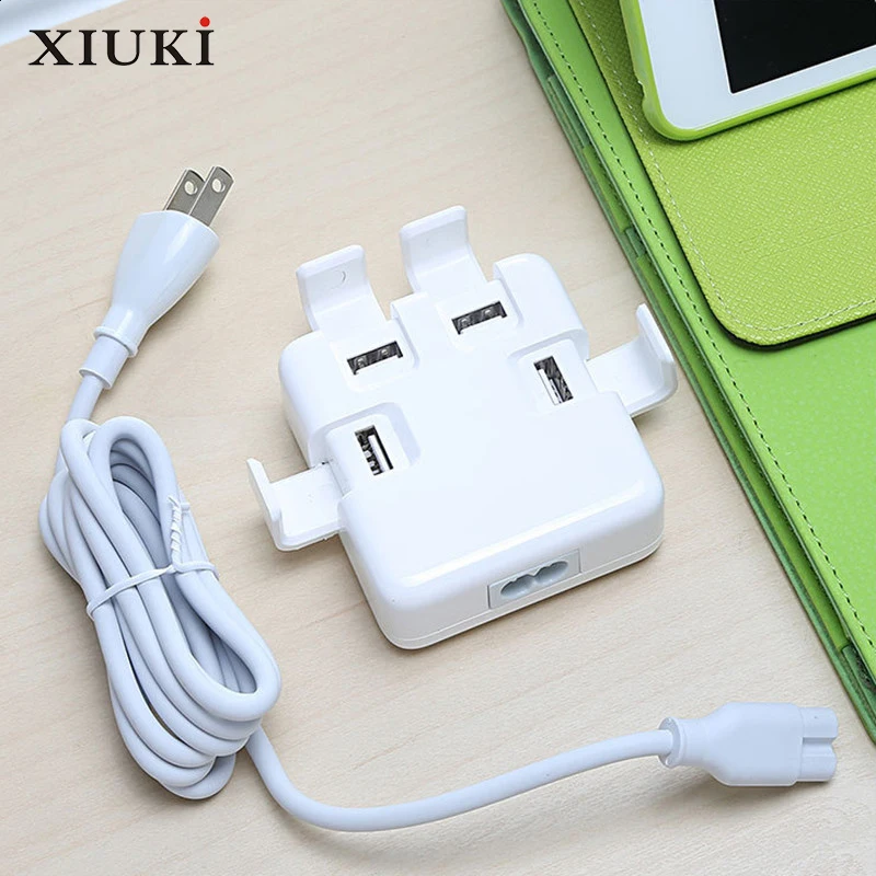 Four hole support intelligent portable USB charging socket is ...