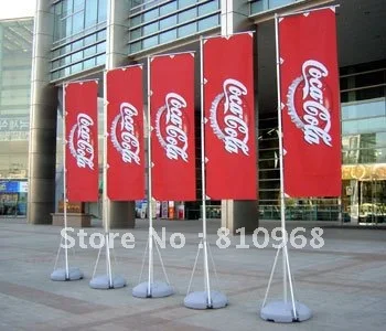 Adjustable pole huge flag, stand flags,customizing 5M flag-in Flags ...