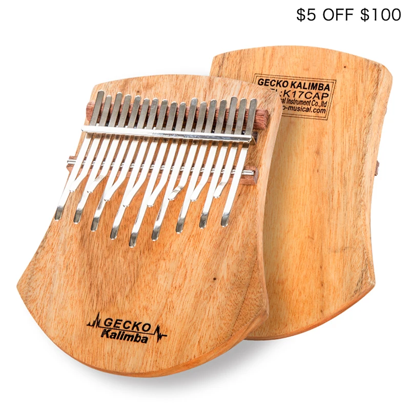 Aliexpress.com : Buy C Tone GECKO Kalimba 17 Keys Solid Camphorwood ...