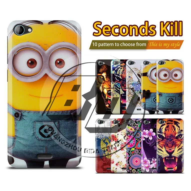 For Wiko Jimmy Original Cartoon Print Silicone Soft Case Back Cover For Wiko Jimmy Glossy Skin ...