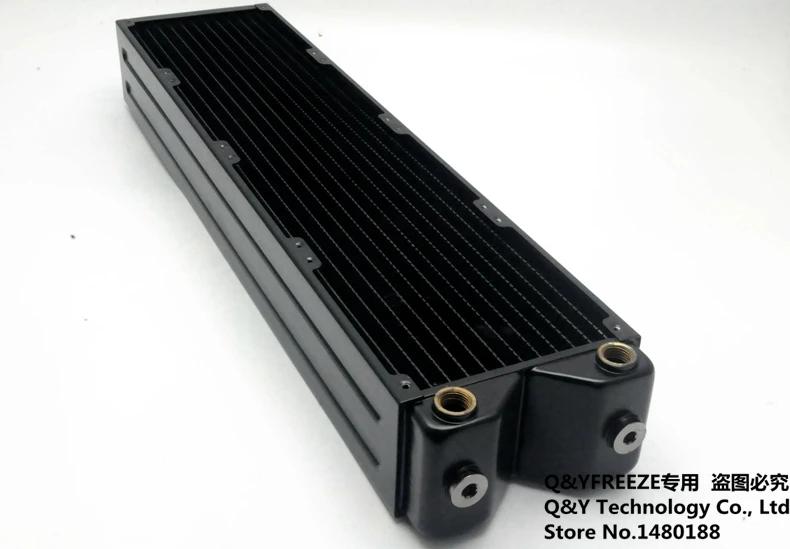 480mm-fin-black-copper-computer-water-discharge-liquid-heat-exchanger ...