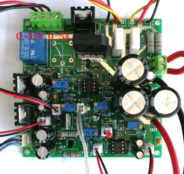 Adjustable DC DC Regulated Power Supply DIY Kit 0 35V 0 5A - AliExpress