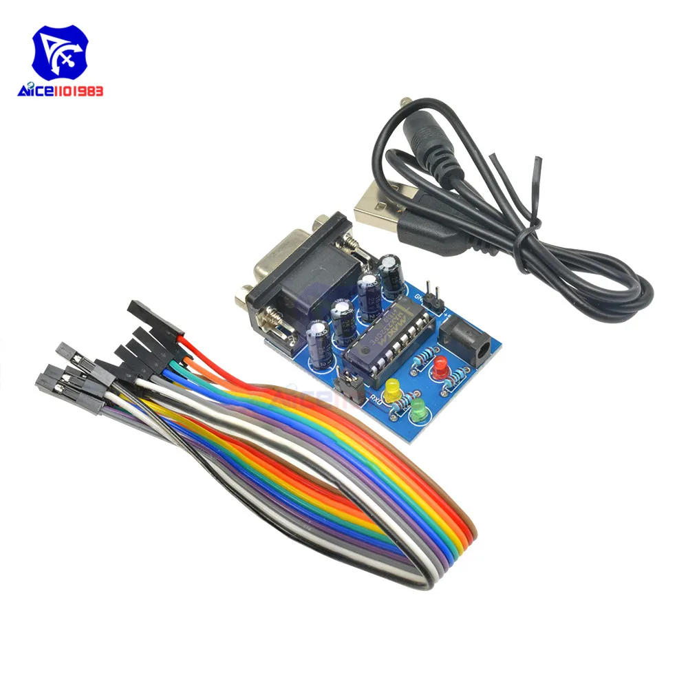 【Mary DAI Store】RS232 to TTL Converter Module COM DB9 Serial Board ...