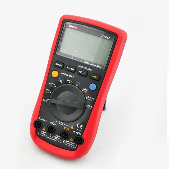 UNI T UT 61C AC/DC Modern Digital Auto Ranging Multimeters UT61C with ...