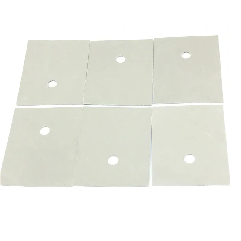 100pcs To-220 Insulation Pads Silicone Heatsink Shim For Laptop Cpu Gpu ...