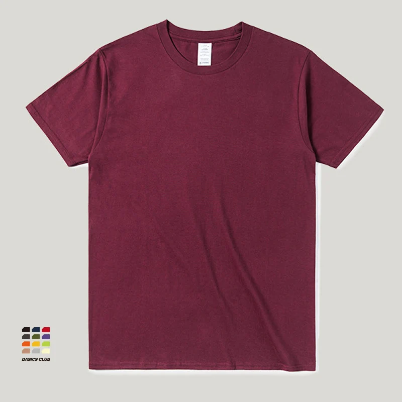 Men's Plain T shirt 25 Solid Colors T shirt Package Sale Plus size ...