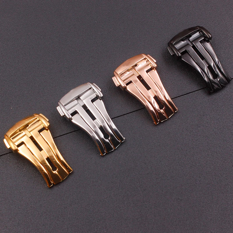 Accesorios para reloj hebilla de acero inoxidable 316L 16mm 18mm 20mm ...