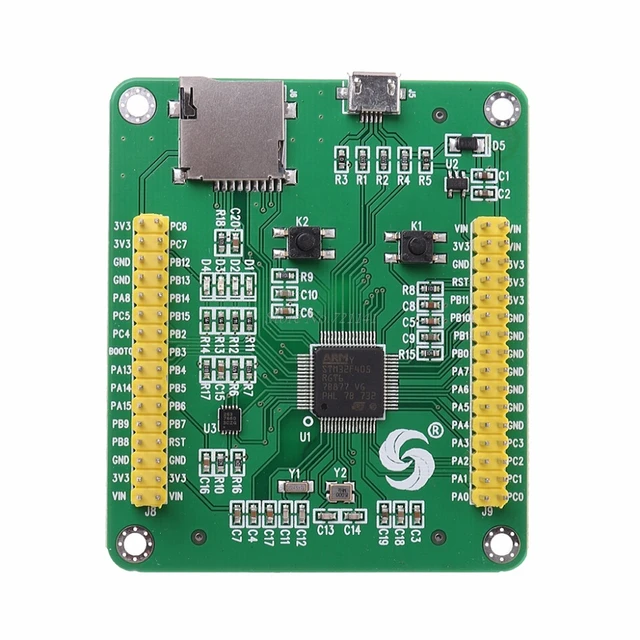 Stm32 Stm32f405rgt6 Stm32f405 Usb Io Core Micropython Development Breadboard Module Integrated