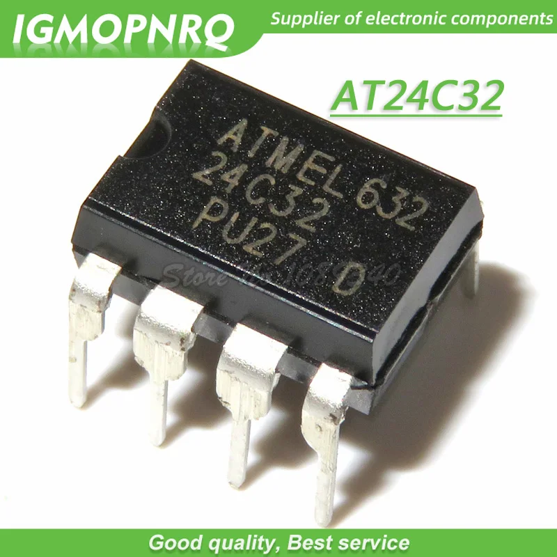 10-unids-lote-AT24C32-AT24C32N-24C32N-24C32-DIP-8-EEPROM-4096x8-32K-1-8 ...