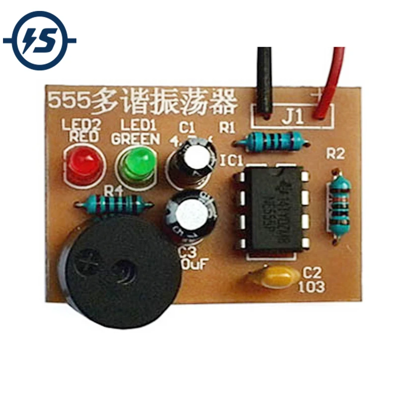 Diy Kit 555 Multibrator Suite Ne555 Astable Circuit Practical ...
