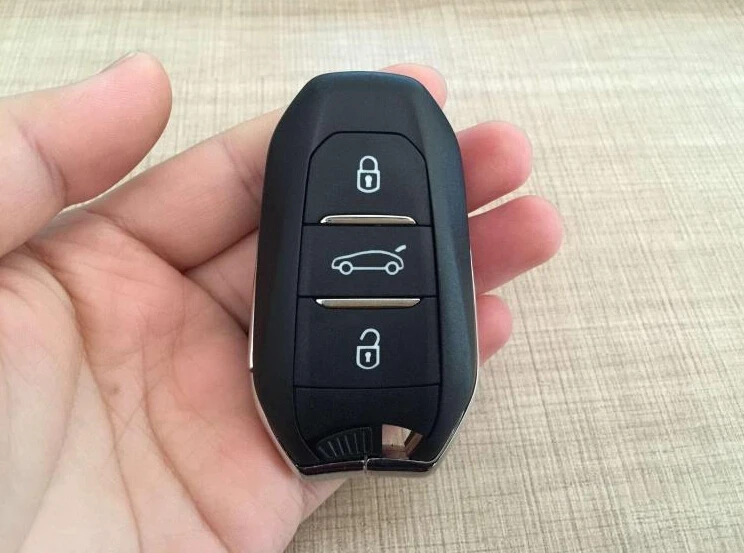 Original 3 Buttons Smart Remote Key For Peugeot 508 With ID46 Chip ...