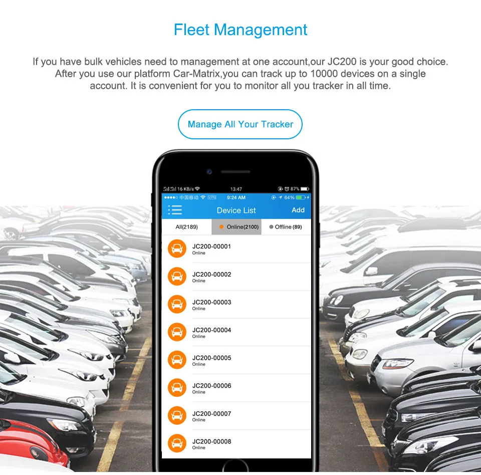 JC200 3g WCDMA умный GPS для автомобиля трекер потоковое видео в реальном времени Двойная камера ...