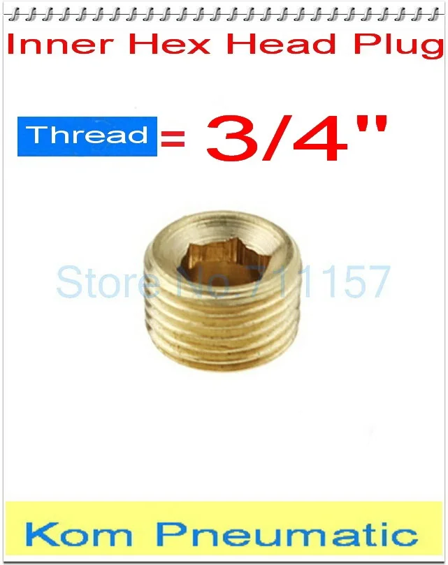 5pcs-lot-Air-Pneumatic-3-4-Male-Thread-Internal-Hex-Head-Pipe-Plug ...
