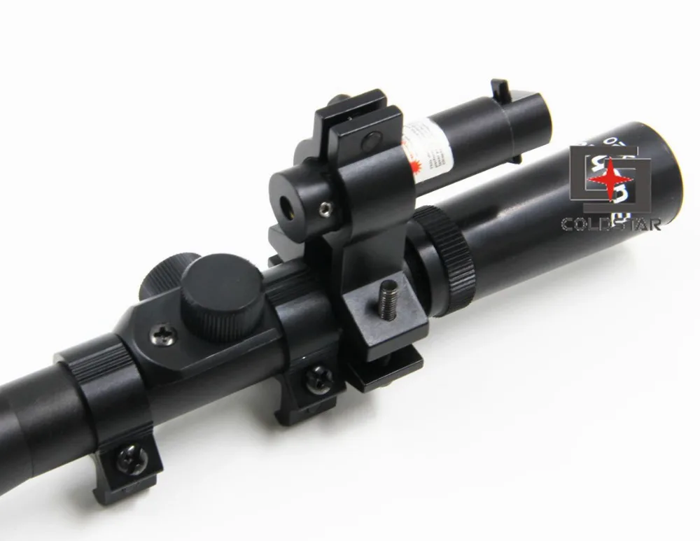 4x20 Rifle Compact Scope Airsoft Scope Rifle Red Dot Sight Scopes ...