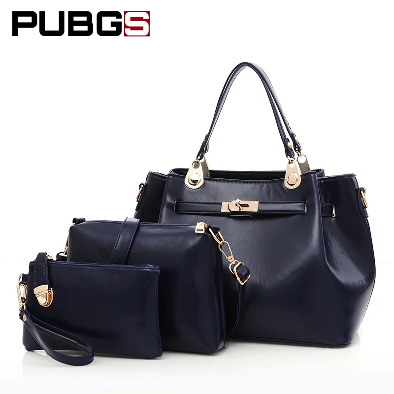 Lady's Bag Handbags Shoulder Bags For Women Fashion Female Luster ...