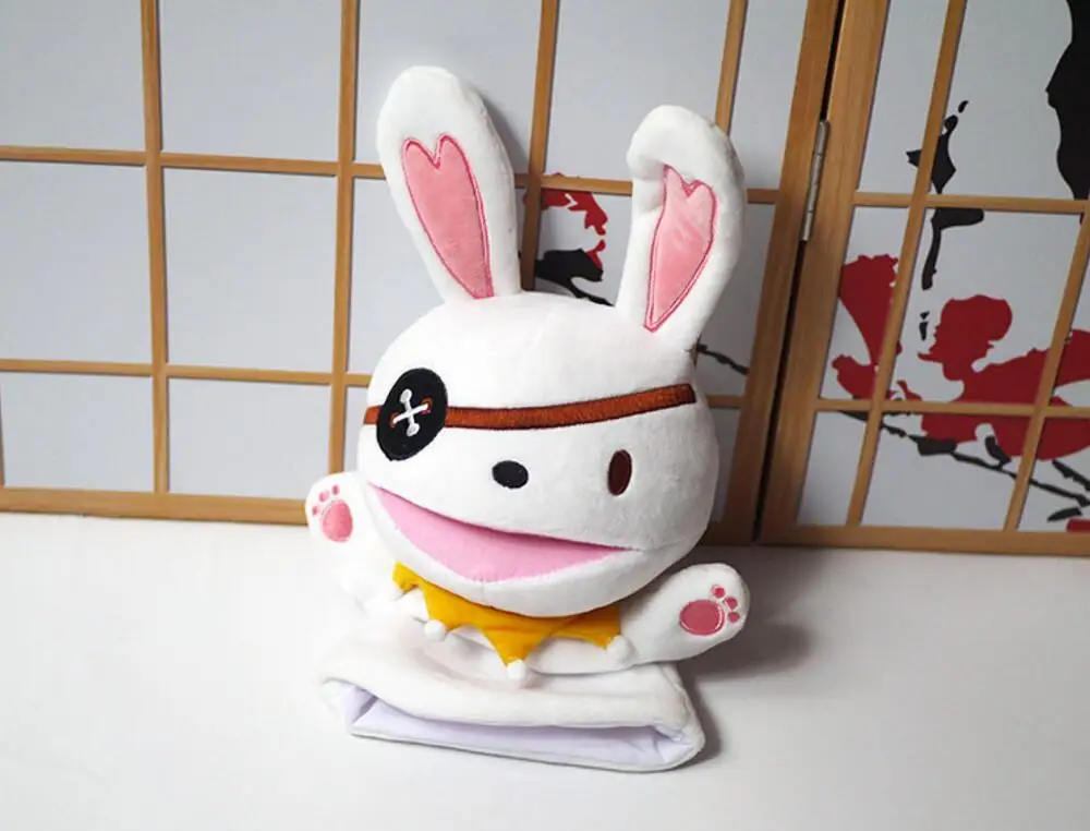 Anime DATE A LIVE Hermit Yoshino Cosplay Cute Rabbit Puppet Plush Doll ...