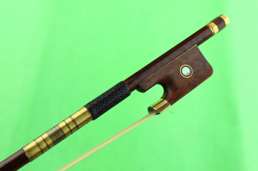 New Professional SNAKEWOOD Cello Bow 4 4 Pattern Clear Cello Parts in new-professional-snakewood-cello-bow-4-4-pattern-clear-cello-parts-in